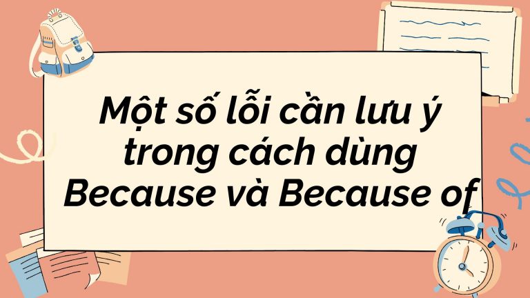5 Phút Phân Biệt Nhanh Because Và Because Of - Eng Breaking