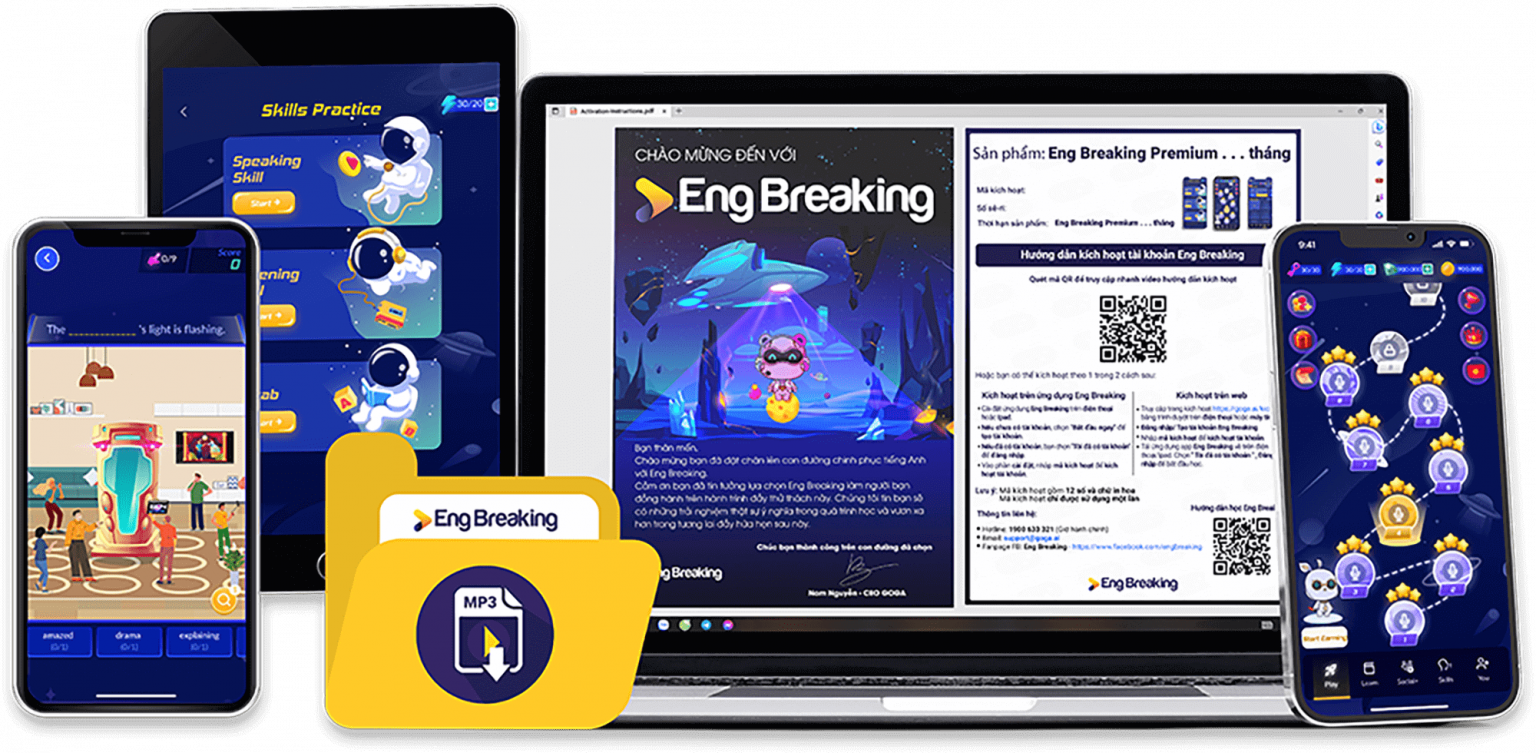 Eng Breaking - Đặt hàng - GOGA Eng Breaking